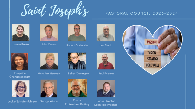 Pastoral Council & Mission | St. Joseph Catholic Community | New Hope ...